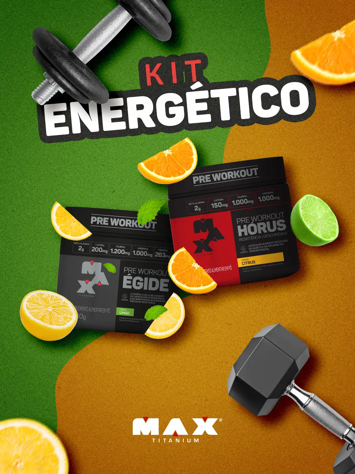 Kit Energético | Max Titanium