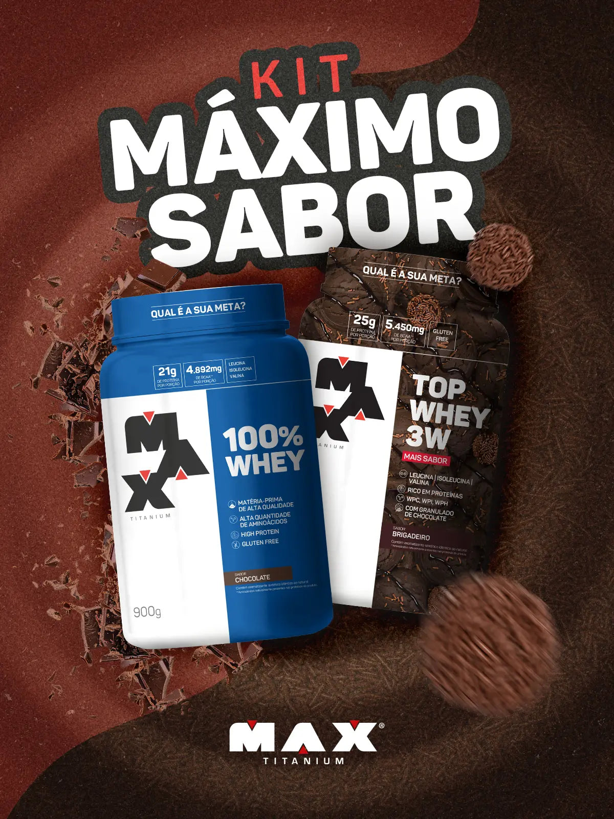 Kit Máximo Sabor | Max Titanium